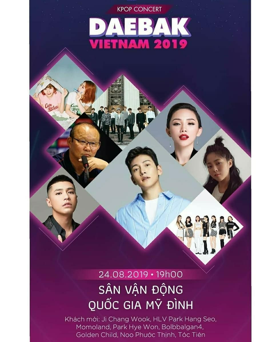 [Event] Ji Chang Wook to attend “KPop Concert Daebak Vietnam 2019” | Ji ...